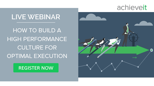 Build High Performance Culture For Optimal Execution Webinar