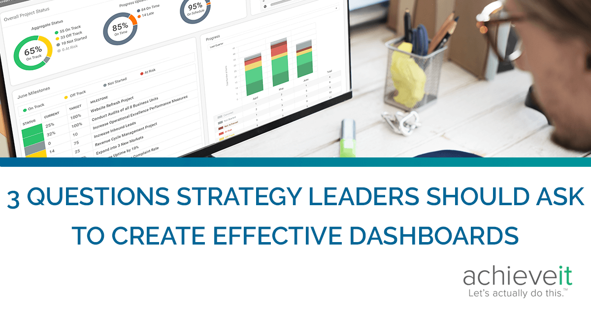 Create Effective Dashboards: Questions for Strategy Leaders